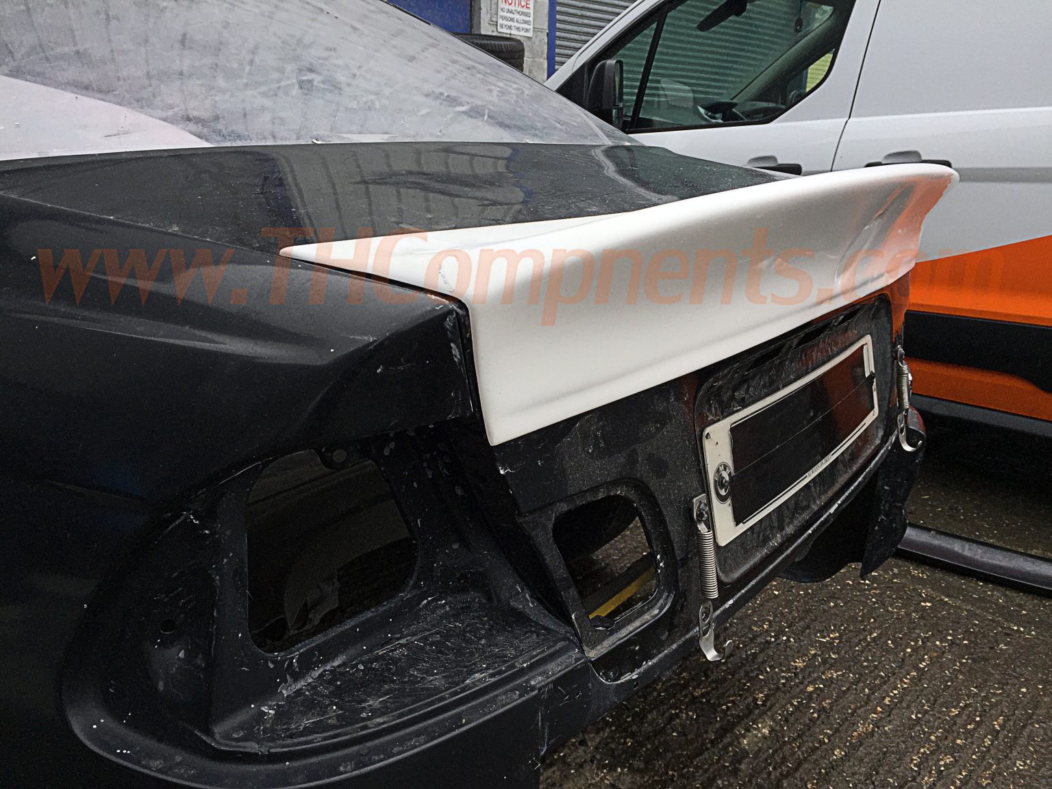 E46 BMW M3 CSL Look Boot Spoiler - TH Components