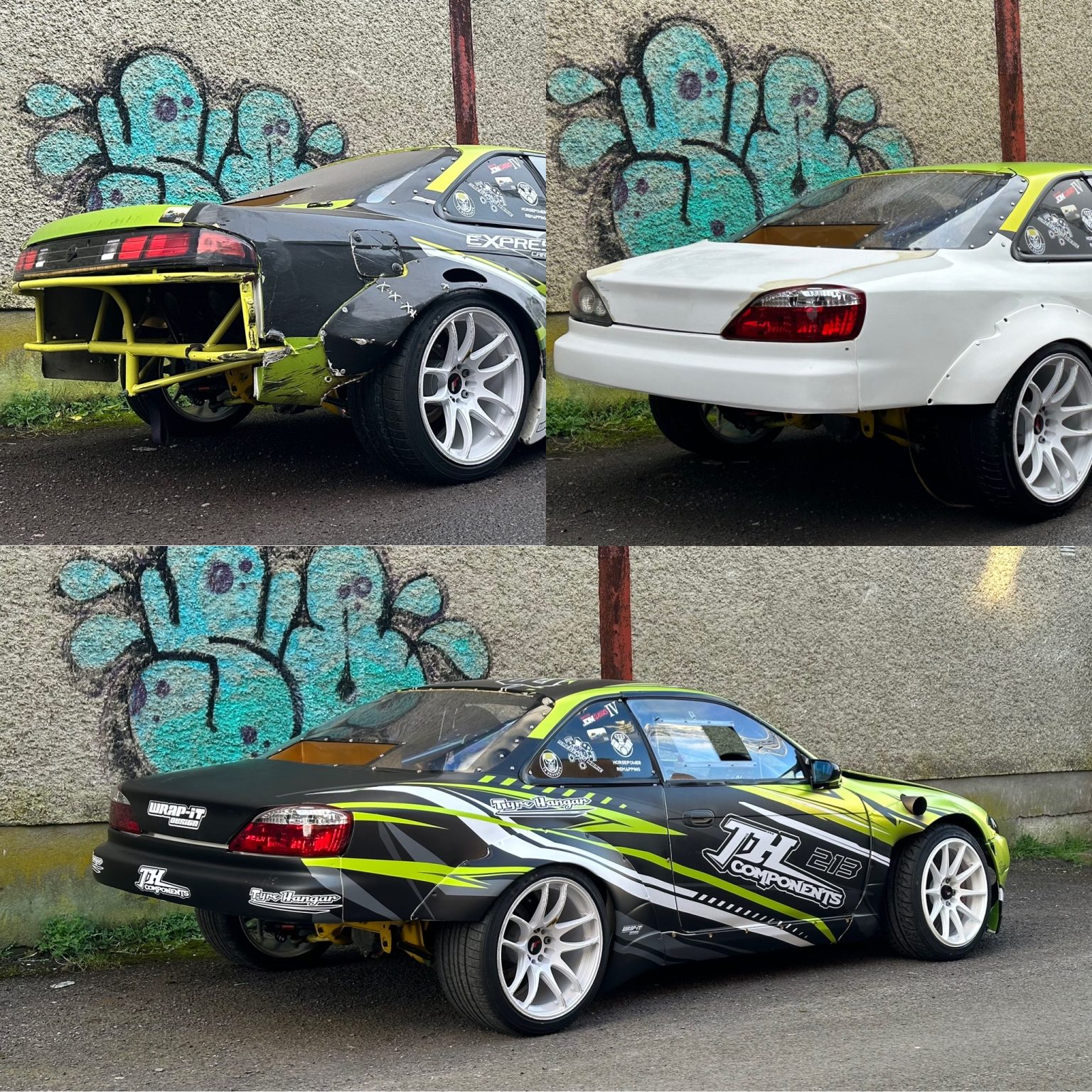 NISSAN SILVIA S14.9 CONVERSION (s14 to s15 Silvia) - TH Components